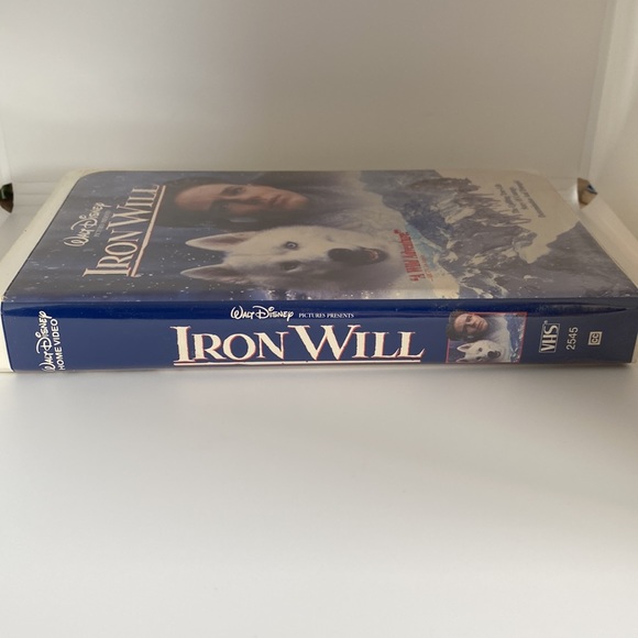 Walt Disney | Media | Iron Will Walt Disney Vhs Video Tape | Poshmark